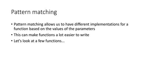 Ppt Mastering Pattern Matching In Functional Programming Powerpoint