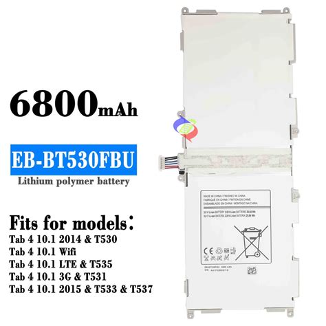 Sam Tab 4 101 2014 Wifi Lte 3g Tab 4 101 2015 Eb Bt530fbu T530 T535