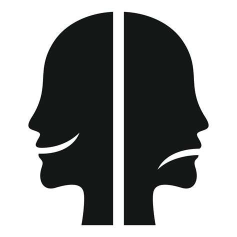 Bipolar Disorder Disease Icon Simple Style 14622694 Vector Art At Vecteezy