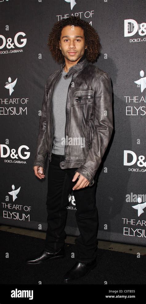 Corbin Bleu Attend The Opening Night Of The Dolce And Gabbana Flagship