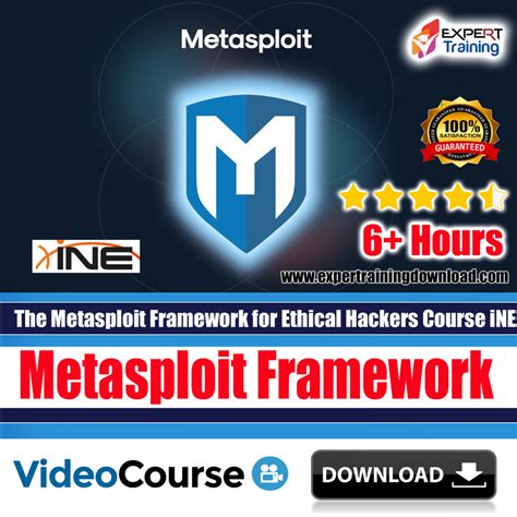 the metasploit framework for ethical hackers course ine expert training