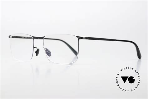 Glasses Mykita Takeo Angular Metal Frame Black