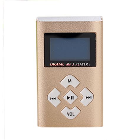 Usb Mini Mp3 Player Lcd Screen Support 8gb Micro S Vicedeal