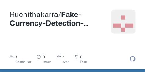 github ruchithakarra fake currency detection using deep learning
