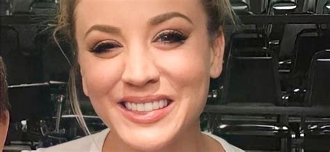 Kaley Cuoco Stuns Grabbing Iced Starbucks In See Through Top