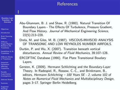 Boundary Layer Transition An Overview Pdf