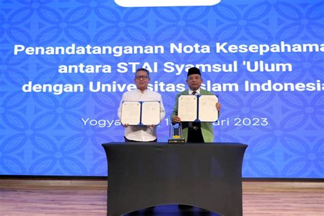 Uii Dan Stai Syamsul ‘ulum Sukabumi Sambung Silaturahmi