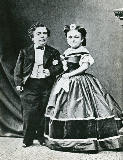 Two Dwarfs Tom Thumb Charles Sherwood Stratton Free Public
