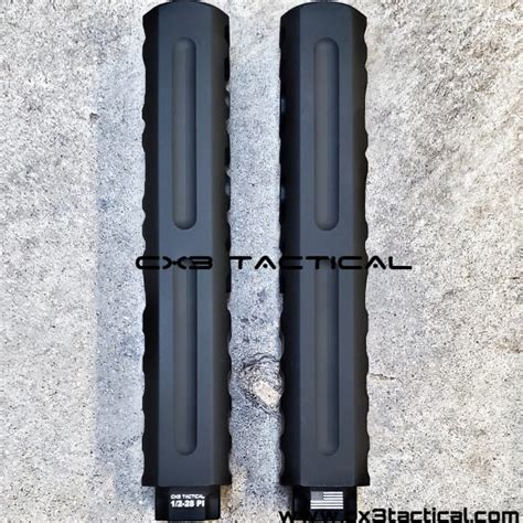 223 5 56 Extra Long Muzzle Brake Compensator 1 2 28 Tpi Cx3tactical™