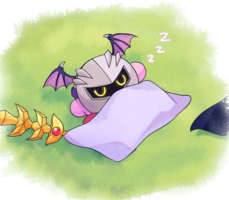 Kirby Meta Knight Sword Kirby And Meta Knight Sword Kirby Kirby And 1 More Drawn By Sakura