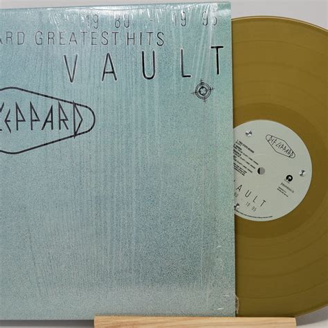 Def Leppard Vault Greatest Hits Vinyl Record Album 2lp Gold Joe