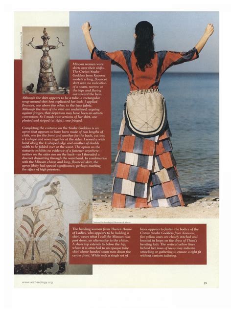 Haute Couture From Minoan And Mycenaean Civilizations At Hellenic
