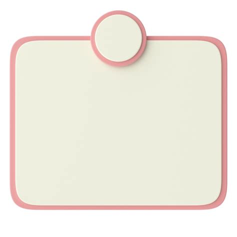 premium photo 3d text box content area