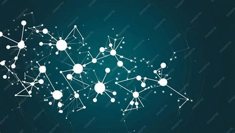 Premium Ai Image Molecules Bonds Background Wallpapers