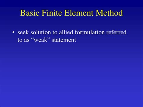 PPT Introduction To Finite Element Modeling In Biomechanics PowerPoint Presentation ID