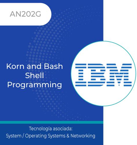 An202g Korn And Bash Shell Programming Netec