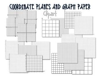 Coordinate Planes And Graph Paper Clip Art By The Enlightened Elephant