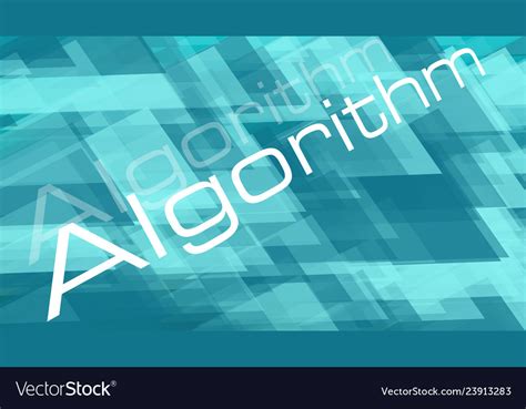 artificial intelligence algorithm symbol concept vector image