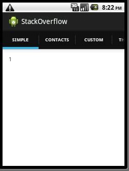 How To Change The Style Of Tabs On Android Actionbarsherlock Stack Overflow
