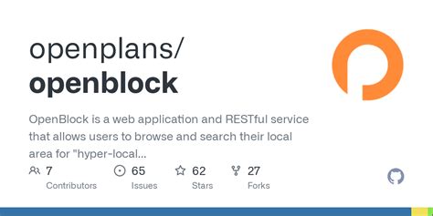 GitHub Openplans Openblock OpenBlock Is A Web Application And RESTful Service That Allows