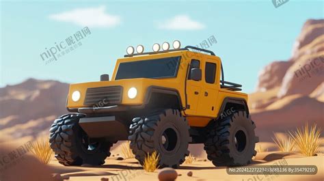 Ai创作图越野车探险 荒漠路面车辆 荒野越野车 吉普车穿越 戈壁越野车 越野车爬山 爬山的吉普车 越野吉普车 卡通汽车建模 山地吉普车 橙色越野车 全地形越野车 四轮驱动越野车 四驱越野车