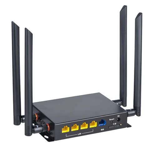 Huasifei 300mbps Wifi 4g Router Rj45 Port 4g Wireless Router With Sim Card Slot Industrial 4g