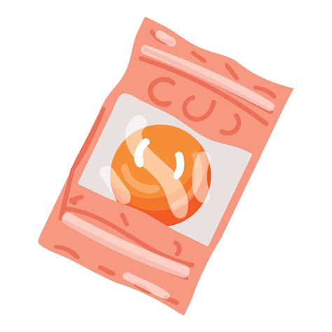 Orange Bubble Gum Icon Cartoon Vector Candy Pack 14151612 Vector Art