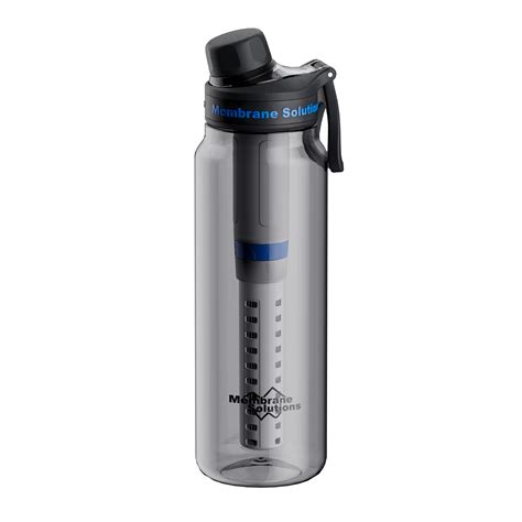 Membrane Solutions Water Filter Bottle Tritan Water Filter Water Bottle The General Prepper
