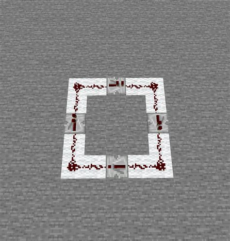 Minecraft Redstone Clock
