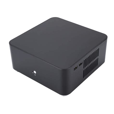 Buy Ashata L80 Mini Pc Computer Case Mini Itx Computer Case Aluminum Alloy Htpc Case Super Thick