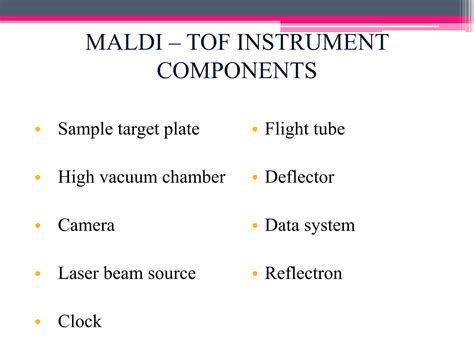 Maldi Tof Pptx