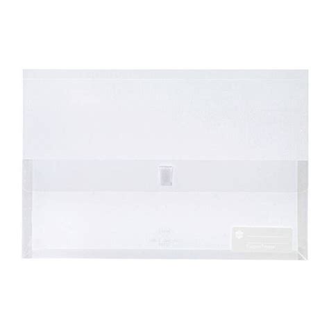 Marbig Polypick Foolscap Document Wallet Clear Big W