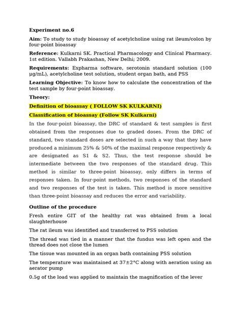 Experiment No 6 Four Point Bp507p Pdf