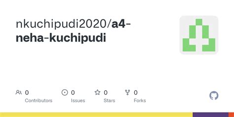 GitHub Nkuchipudi A Neha Kuchipudi