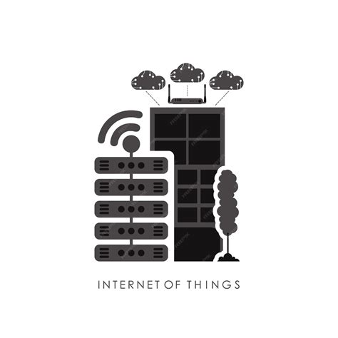 Premium Vector Iot Concept City Connected To The Internet Good For