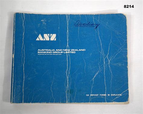Financial Record Deposit Book Womens Auxiliary Brsl C November 1975