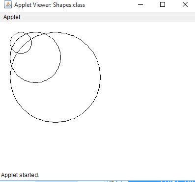 Java JavaApplet Extra Circles Printing On Screen Stack Overflow
