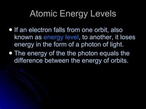 Atomic And Nuclear Physics Ppt