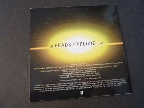 Monster Magnet Heads Explode