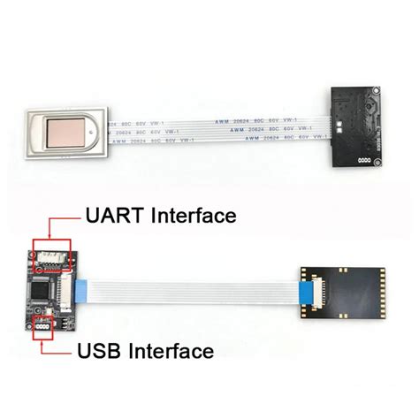 Buy GROW R USB UART Capacitive Fingerprint Sensor Module With Finger Capacity Online In