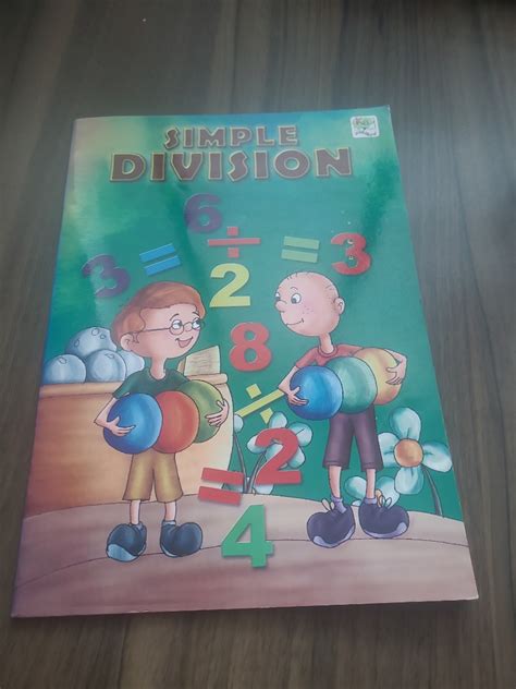 Brand New Maths Division Primary 1 To Primary 2 Hobbies And Toys Books