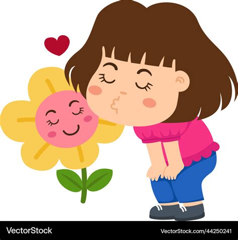 Smell Flower Clipart