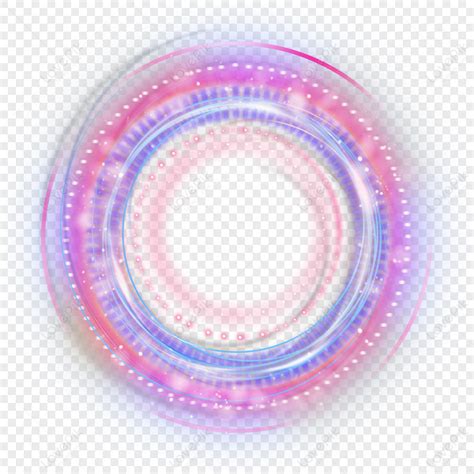 보라색 그라디언트 원자 조명 일러스트 효과 테두리 구배 푸른 Png 일러스트 무료 다운로드 Lovepik
