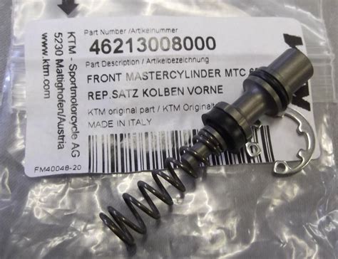 Ремкомплект переднего тормозного цилиндра Ktm 65sx 12 13 46213008000