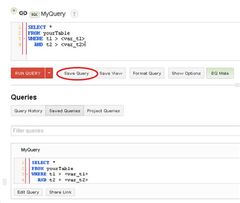 Mysql Using Google BigQuery To Run Multiple Queries Back To Back Stack Overflow