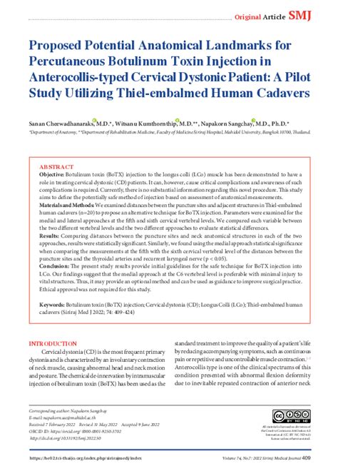 Pdf Proposed Potential Anatomical Landmarks For Percutaneous