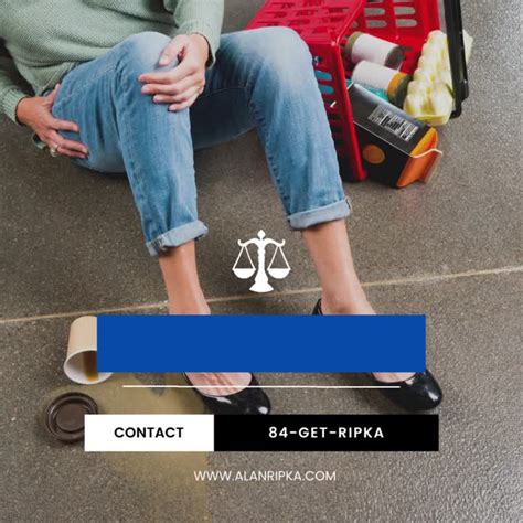 Alan Ripka And Associates Llp On Linkedin 🚧 Slip And Fall Accidents Can Happen Anywhere From