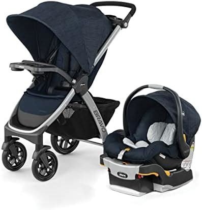 Chicco Activ3 Jogging Stroller Travel System Includes