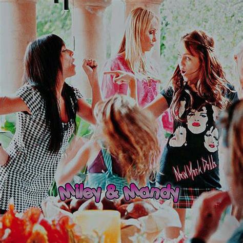 Miley And Mandy By Obseessed On Deviantart