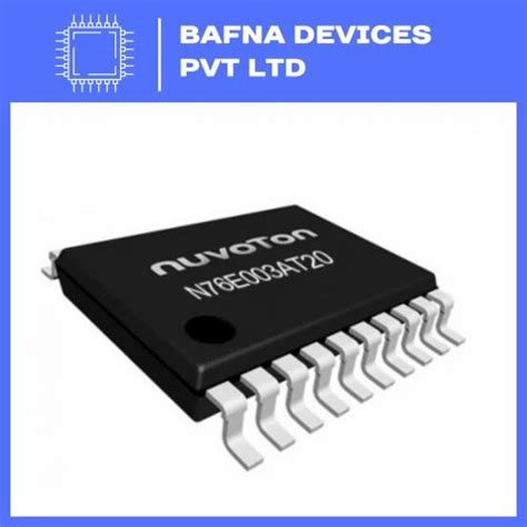 N76e003at20 Nuvoton Microcontroller Tssop 20 At ₹ 25 Piece In Mumbai